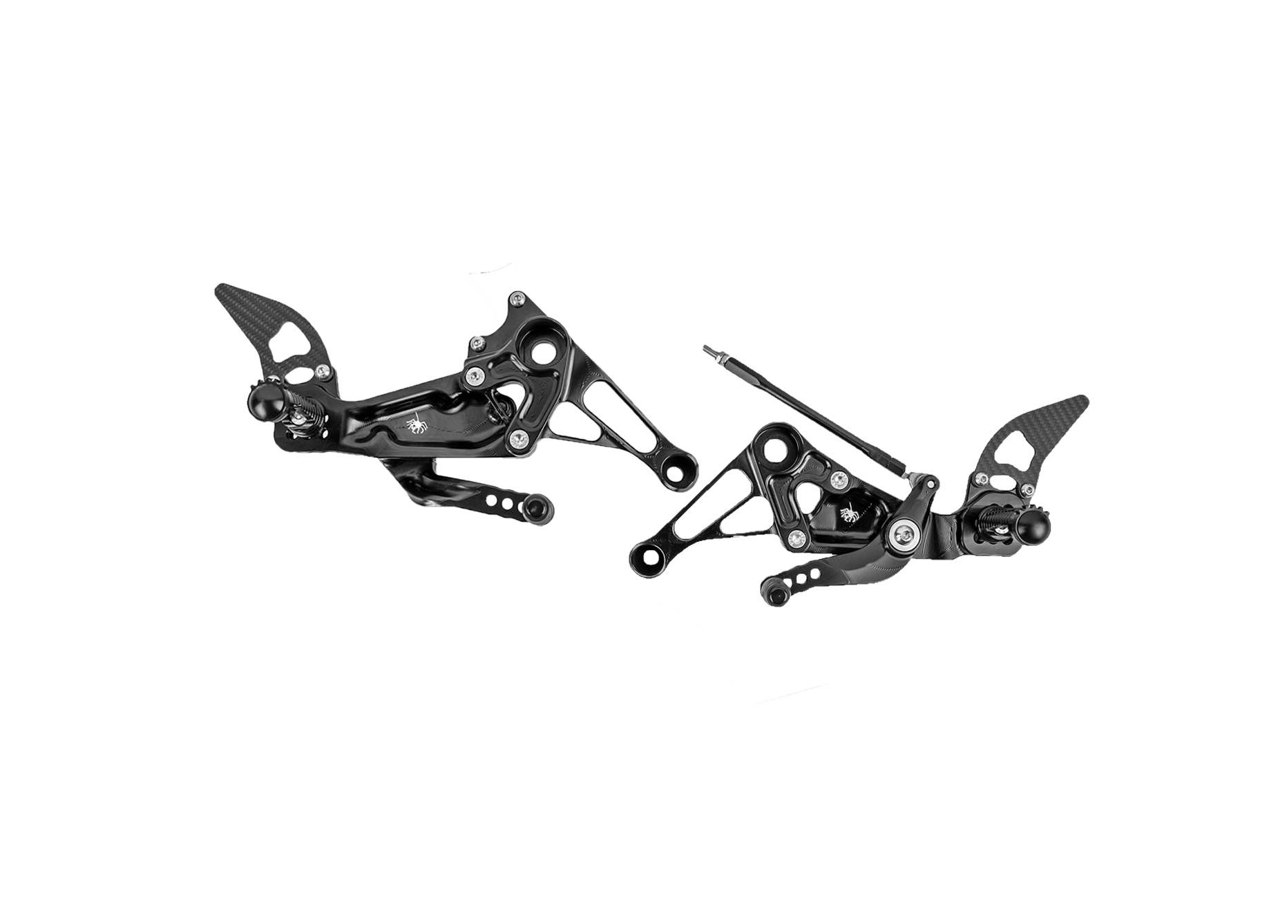 Fußrastenanlage Spider Racing Aprilia RS 660 (20-24)