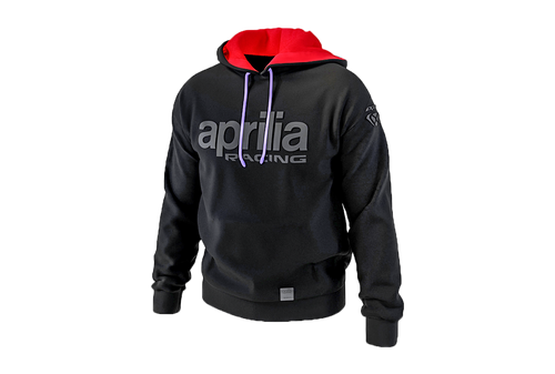 Aprilia Racing Sweatshirt Hoodie schwarz Travel Line 2024 Herren IXON | TGP
