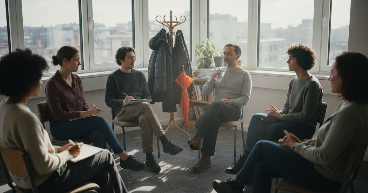 Group Wellbeing Session Process for Stress Relief Success
