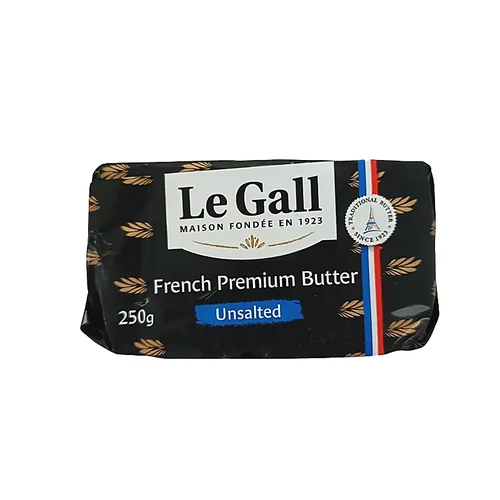 LE GALL Frozen Unsalted Lactic Butter（250g） | KING RISE (ASIA) LTD.