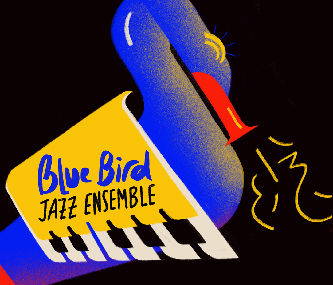 Blue Bird Jazz Ensemble | Ayelet Raziel Art