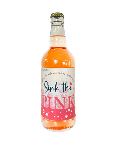 Sink the Pink Sparkling Cider 500ml Bottles (case of 12) | website