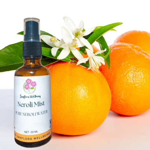 Neroli Mist Aroma Spray, Skin-loving and Floral | Sanflora Wellbeing