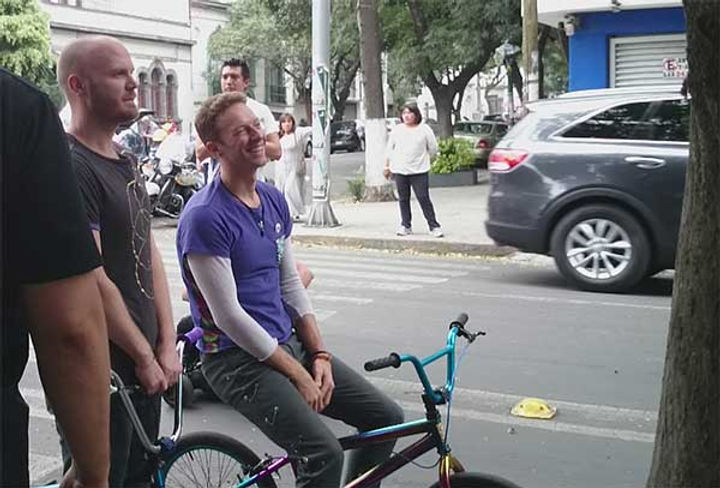 Coldplay estrena vídeo grabado en la Ciudad de México!