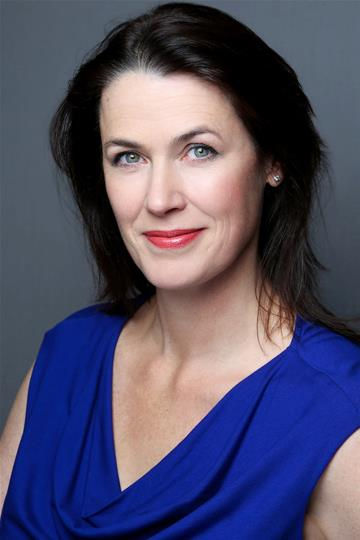 Louise Barrett shooting two episodes of Eastenders.