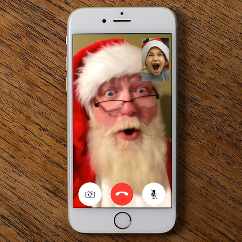 Video Chat with Santa Claus