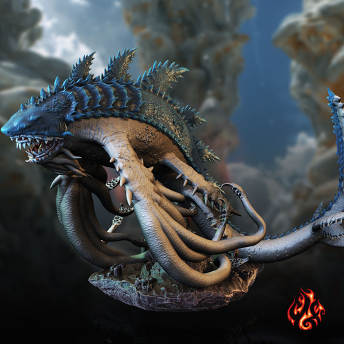 Avatar of the Shark God | crippledgodfoundry
