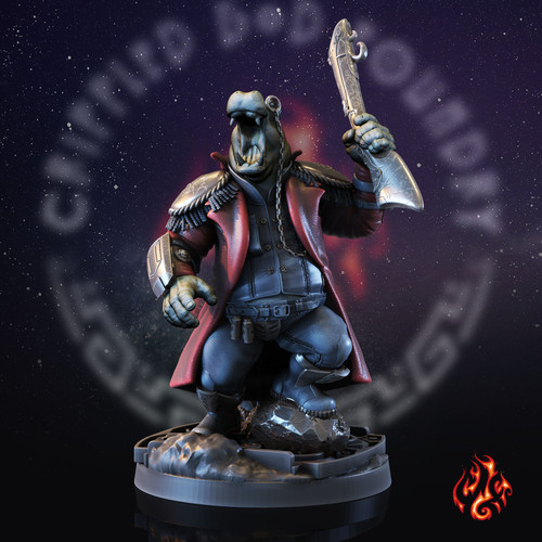 Verrin, Giff Bounty Hunter | crippledgodfoundry