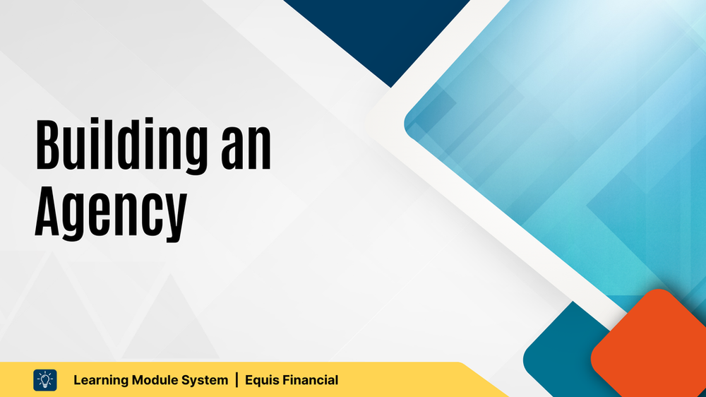 Building an Agency | Training Center