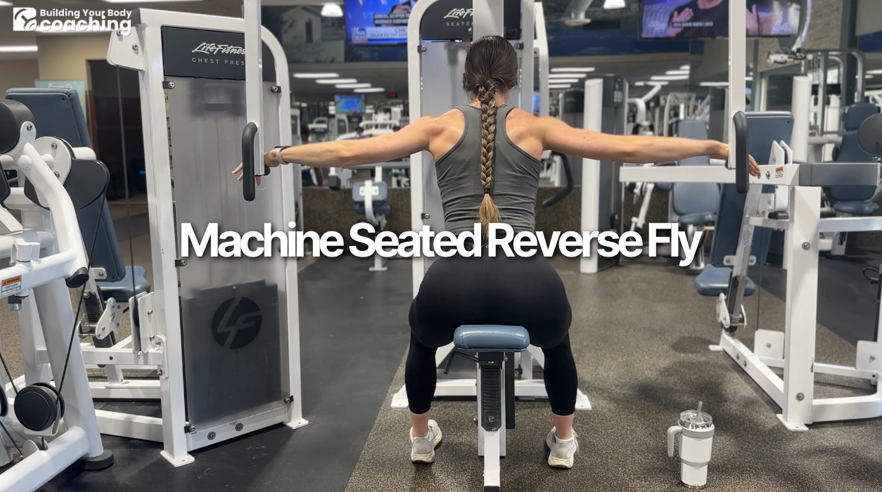 How to use the Seated Reverse Fly Machine (Reverse Pec Dec)
