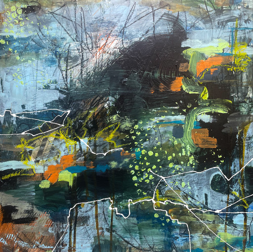 Artist: Kat Collins, Title: Broken Lines | thearttrust