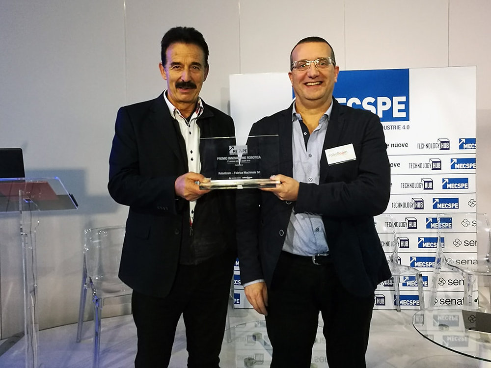 Roboticom Wins The Robotic INNOVATION AWARD 3° Edition