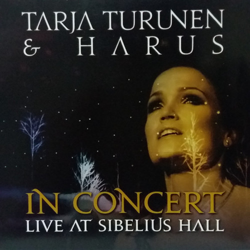TARJA TURUNEN & HARUS - IN CONCERT LIVE AT SIBELIUS HALL CD DIGIPACK ...