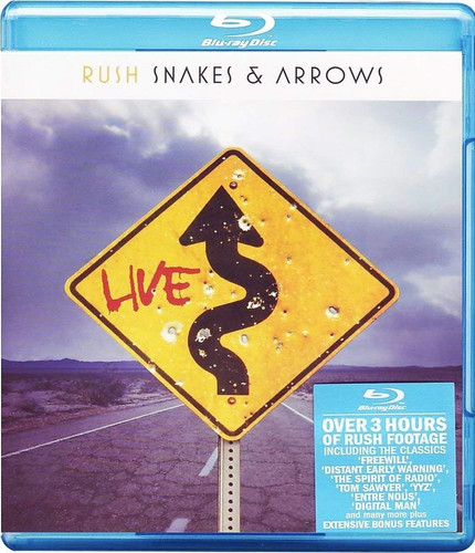 RUSH - SNAKES & ARROWS BLU RAY | Aqualung Records