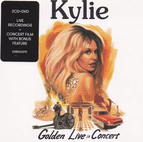 KYLIE - GOLDEN LIVE IN CONCERT DUPLO CD+DVD DIGIPACK | Aqualung Records