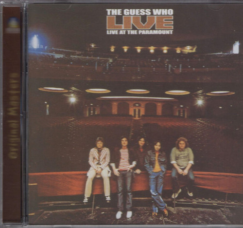 THE GUESS WHO - LIVE AT THE PARAMOUNT ORIGINAL MASTERS SERIE CD ...