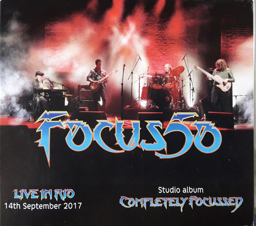FOCUS - FOCUS 50 LIVE IN RIO Completely Focussed TRIPLO CD + BLU-RAY ...