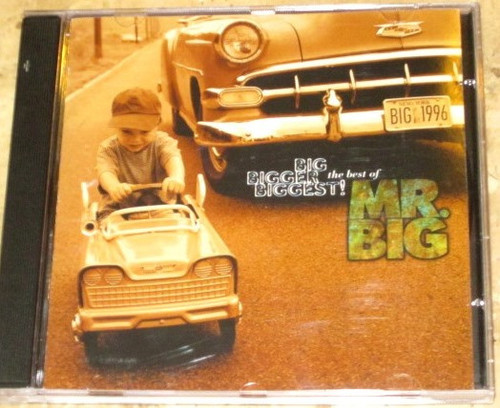 MR. BIG - BIG BIGGER BIGGEST THE BEST OF MR. BIG CD | Aqualung Records