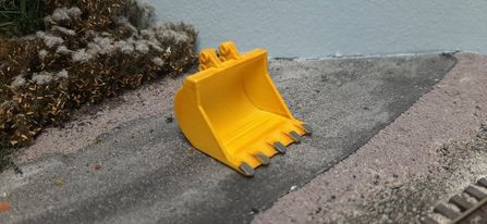 N Scale Large Backhoe Shovel | Yelton Models