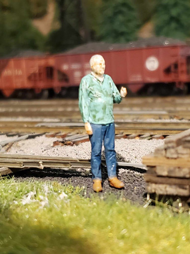 HO Scale Tower Operator | Yelton Models