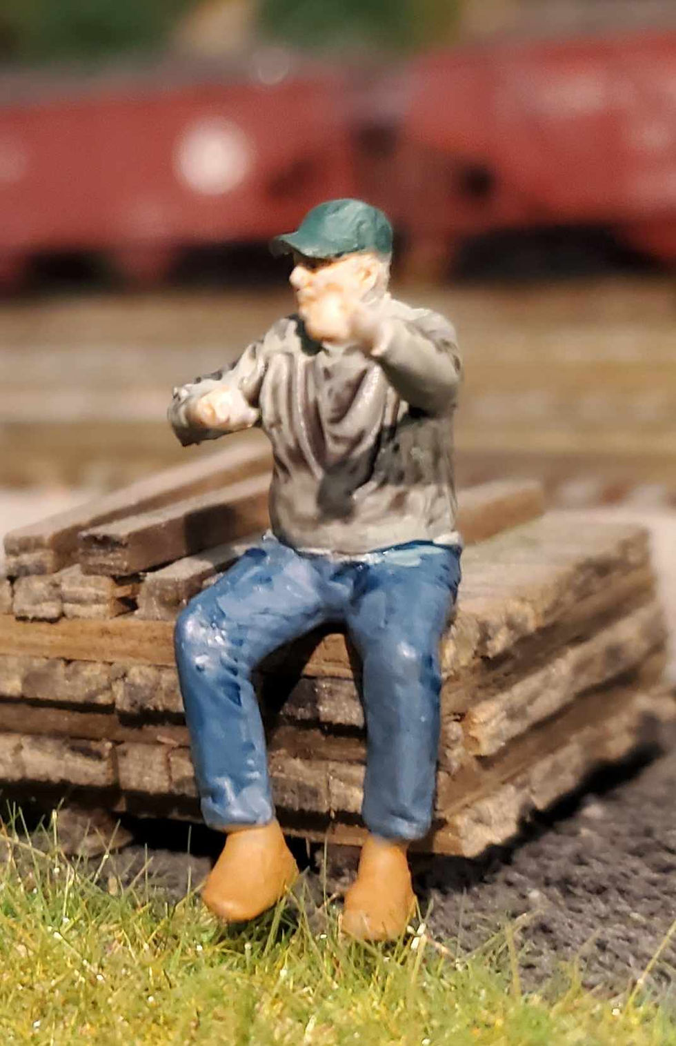 HO Scale Engineer Keith | Yelton Models