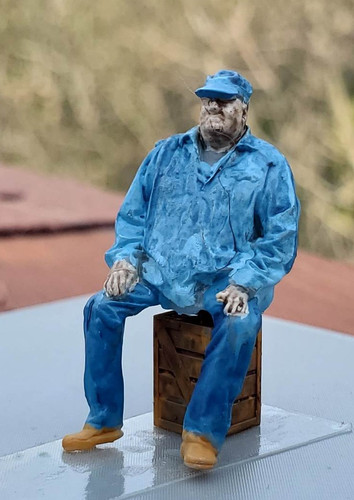 HO Scale Engineer Rosco | Yelton Models