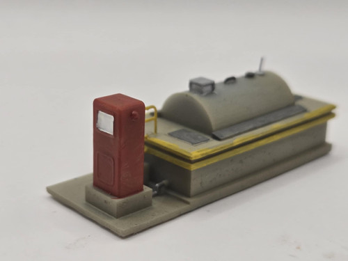 HO Scale Industrial Fuel Depot | Yelton Models