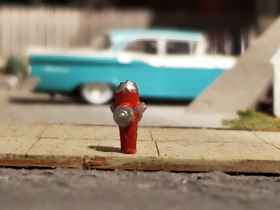 HO Scale McAvity M-67 Fire Hydrant | Yelton Models