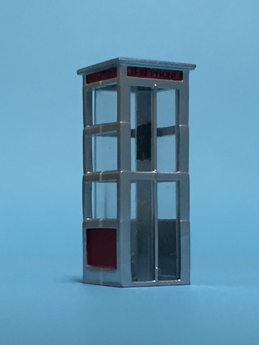 S Scale Phone Booth | Yelton Models