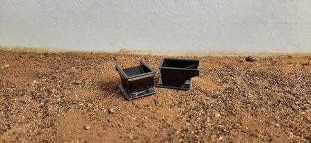 HO Scale Shop Scrap Bin | Yelton Models