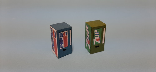 HO Scale Pop/Soda Machine | Yelton Models