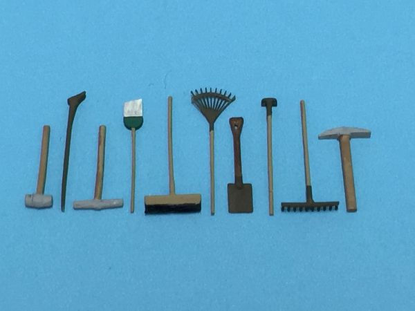 HO Scale Track/ Hand Tools | Yelton Models