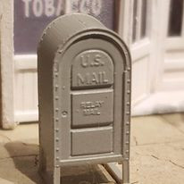 HO Scale US Mail Relay box | Yelton Models