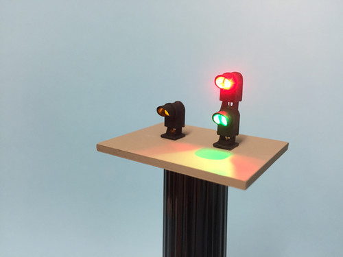 HO Scale GRS Single Head Dawrf Signal | Yelton Models