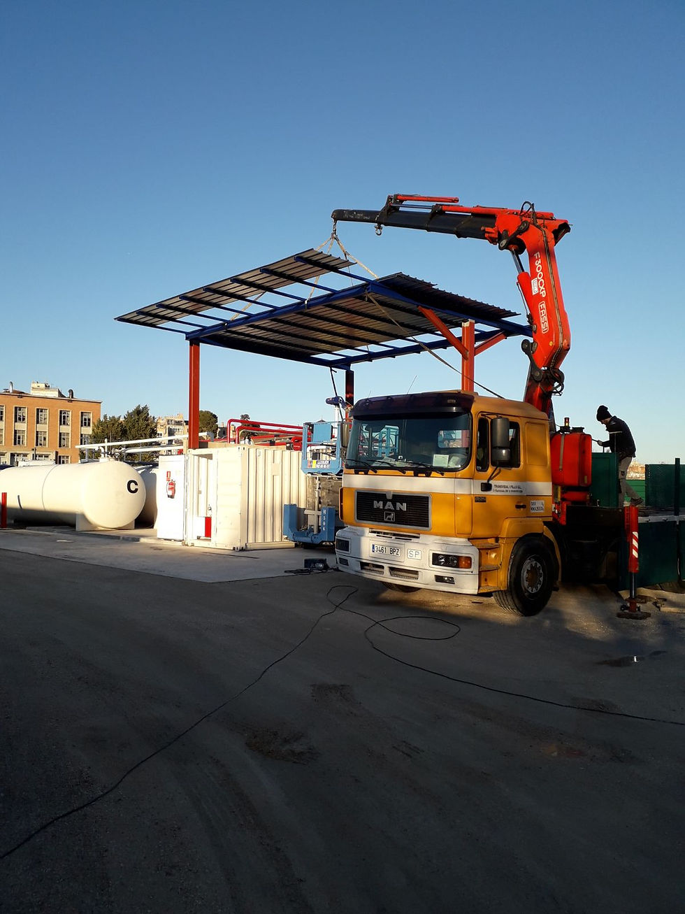 Transporte de mármol, grúas, transportes especiales | Transvidal I Fills SL