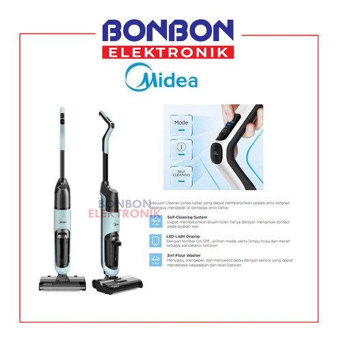 Midea Vacuum Cleaner Cordless MWD-X6 Deep Clean (VAKUM+PEL) | Bonbon ...