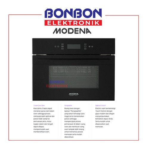 Modena Built In Microwave Convection BV-6435 / BV6435 40L Oven Tanam ...