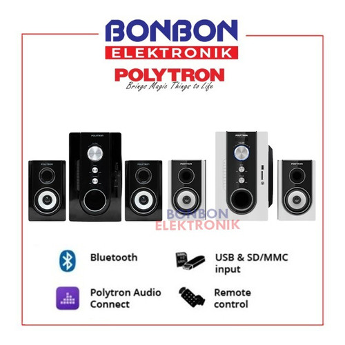 Polytron PMA 9320 Bluetooth Multimedia Speaker Radio FM / PMA9320 ...