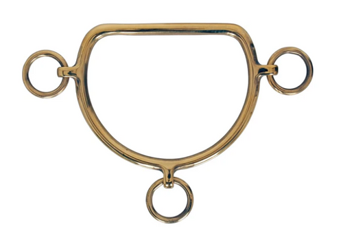 Solid Brass Anti Rearing Bit | Morrisons Saddlery