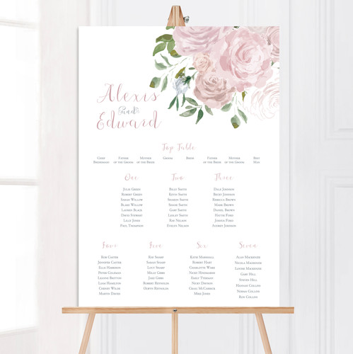 Jessica Table/Seating Plan | Sarah Alexis Station