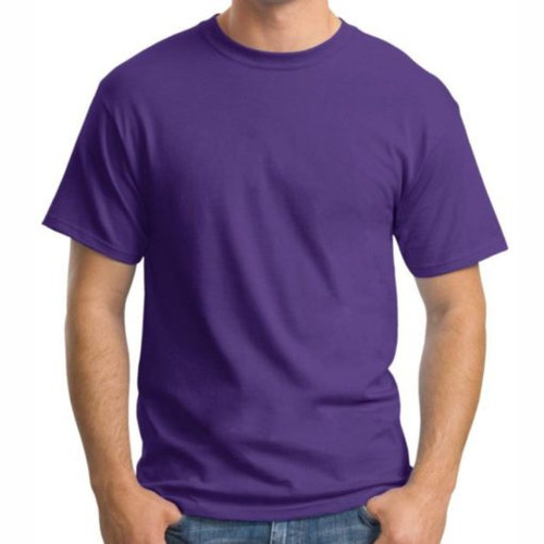 Camiseta Básica Roxa 100% Algodão | JR Sport Wear