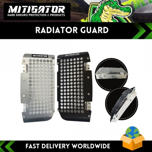 Mitigator CNC Alloy Radiator Guards Sherco 2014-2025 | JNR Moto Sports