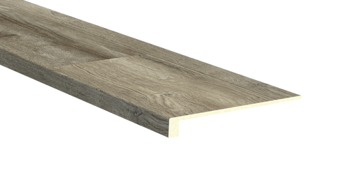 Moontrail 1-3/16 in. T x 11-13/16 in. W x 48 in. Vinyl Flush Stair ...