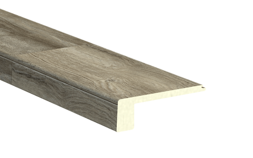 Moontrail 1-7/16 in. x 4.5 in. W x 94.5 in. L Vinyl Flush Stair Nose ...