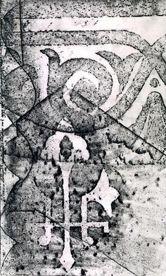 Frottage - an art technique