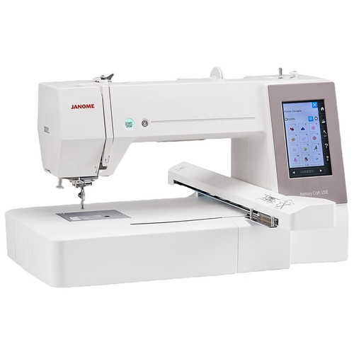 Janome MC550E LE embroidery machine | Sew Creative