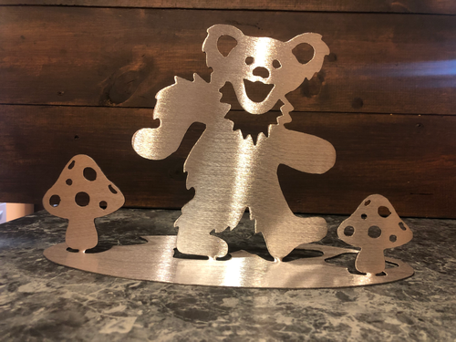 Jerry Bear Stand Up Figures ( pkg of 4) Item#0469 | Metal Sign Guy LLC