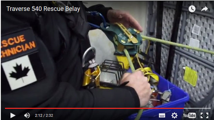 Equipment Review: Traverse 540 Rescue Belay