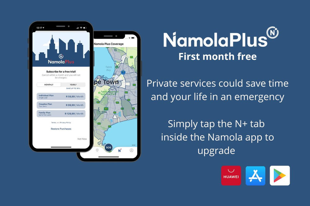 What is the difference between Namola and Namola Plus?