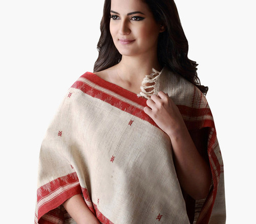 Cruelty Free (Ahimsa) - Vegan Tussar Silk, Vegetable Dyed, Handloom ...